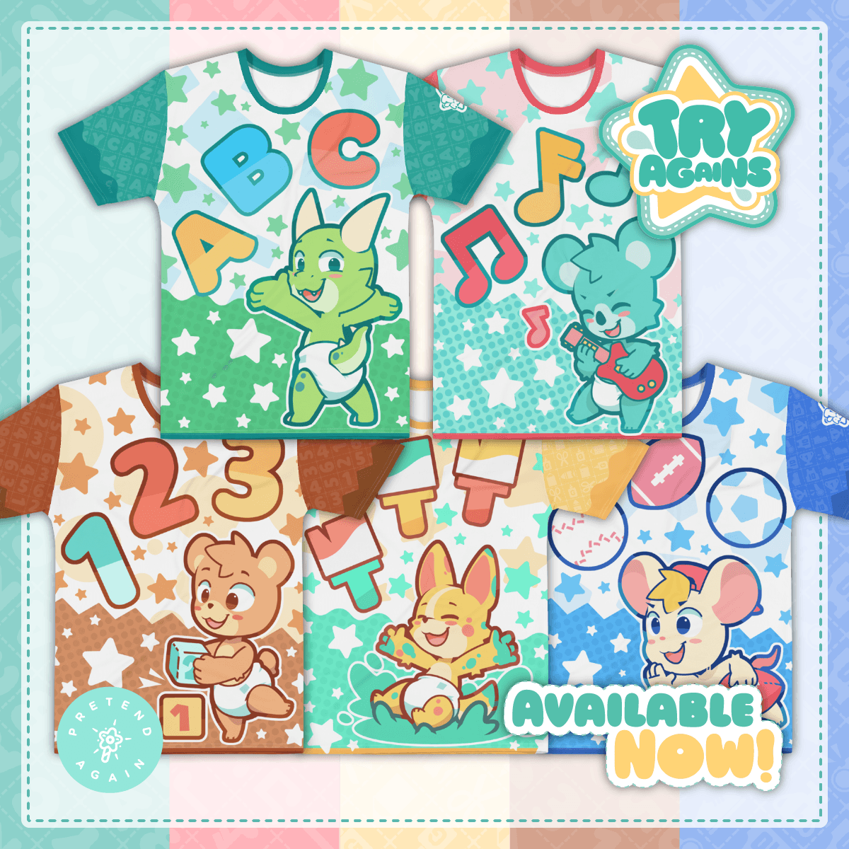 PretendAgain – NEW! - TryAgains Learn & PlayWear! 💬